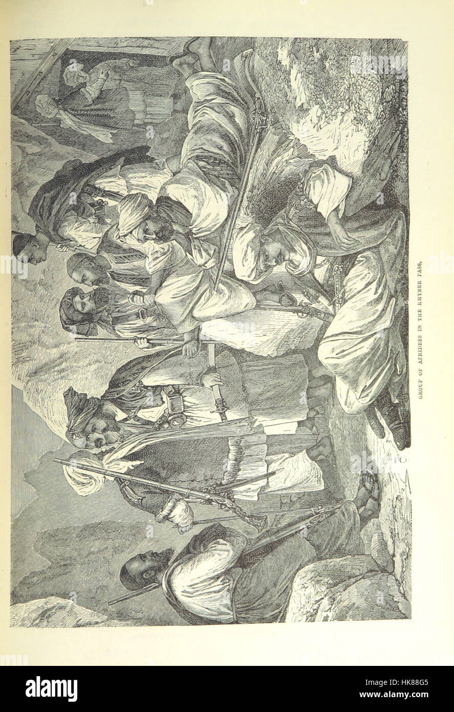 An illustration from 'Cassell's Illustrated History of the Russo ...