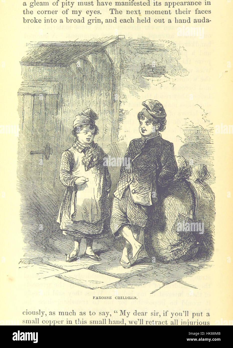 Illustration from 'The Land of Thor,' showing scenes related to Norse ...