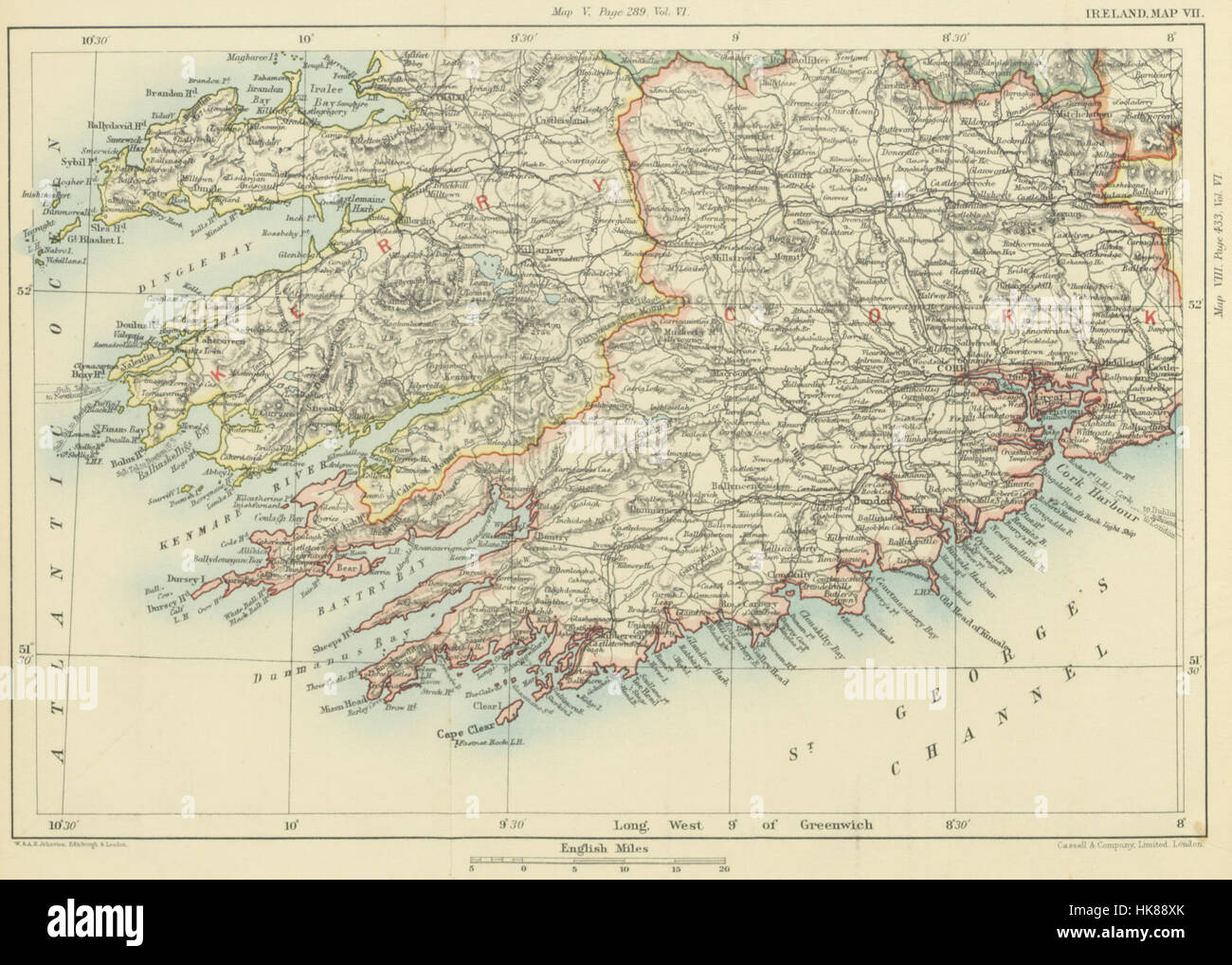 Munster ireland europe map hi-res stock photography and images - Alamy