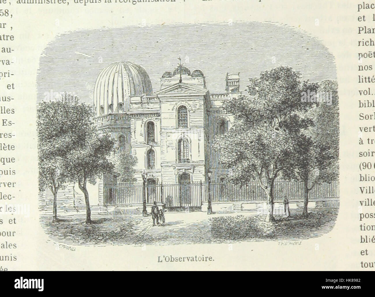 Image from 'Petit guide de l'étranger à Paris,' a French guidebook for ...