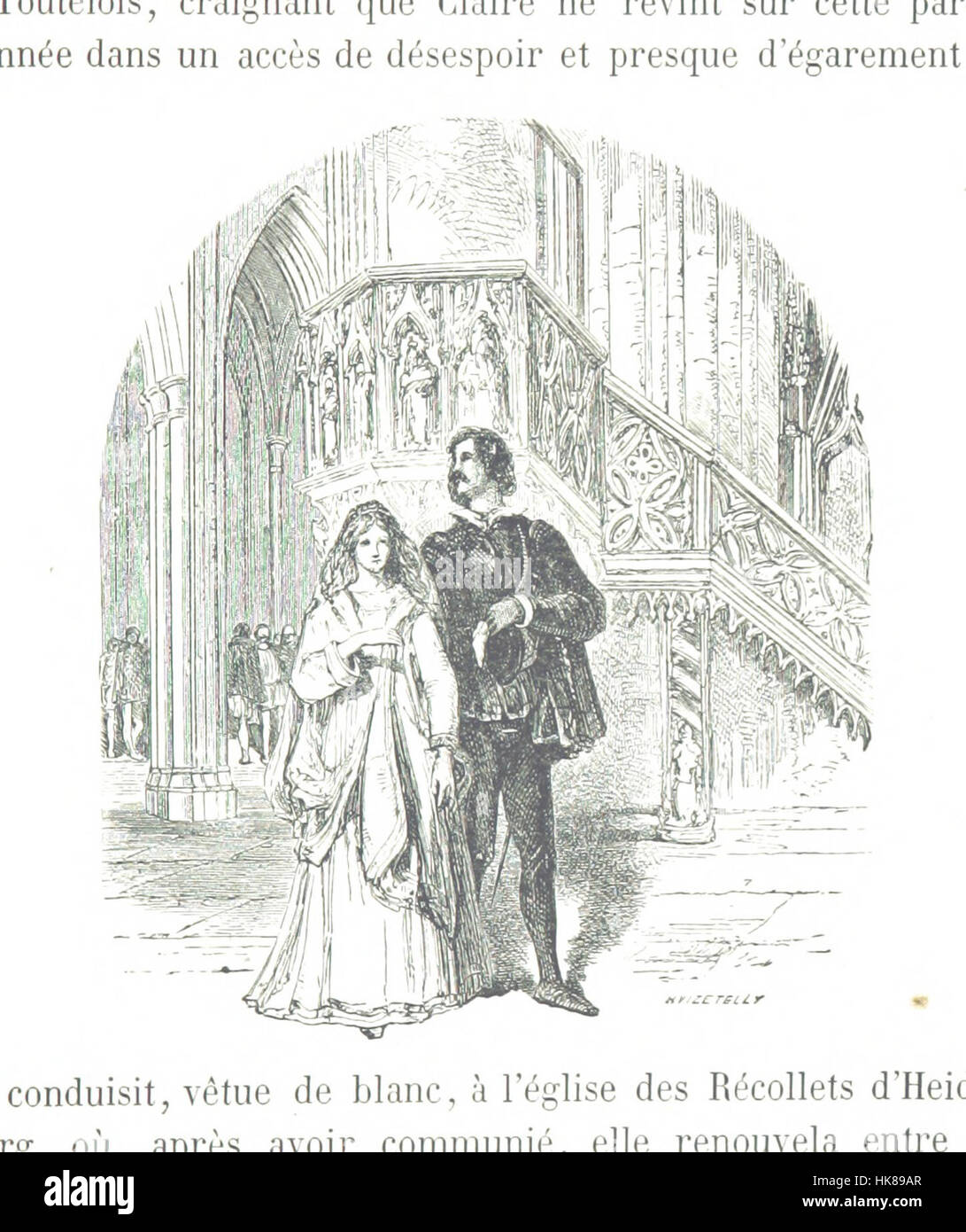 An image from page 421 of 'Le Chemin des Eïcoliers', depicting a scenic ...