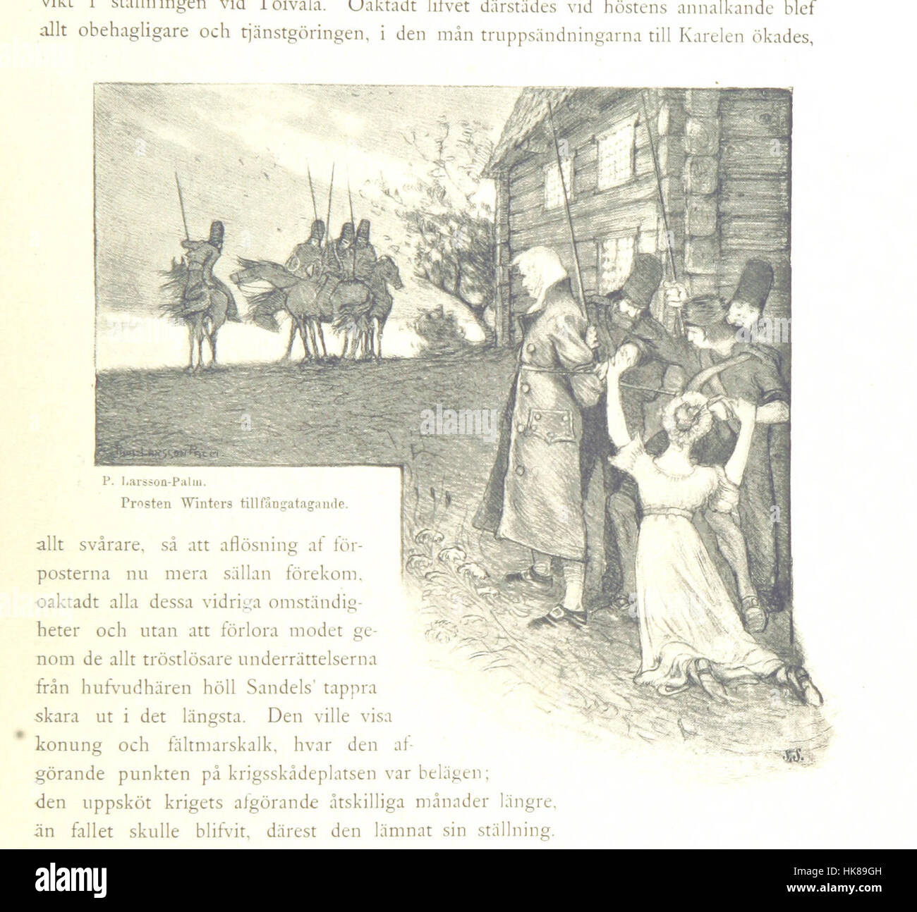 Image from 'Finska Kriget 1808-1809', depicting scenes from the Finnish ...