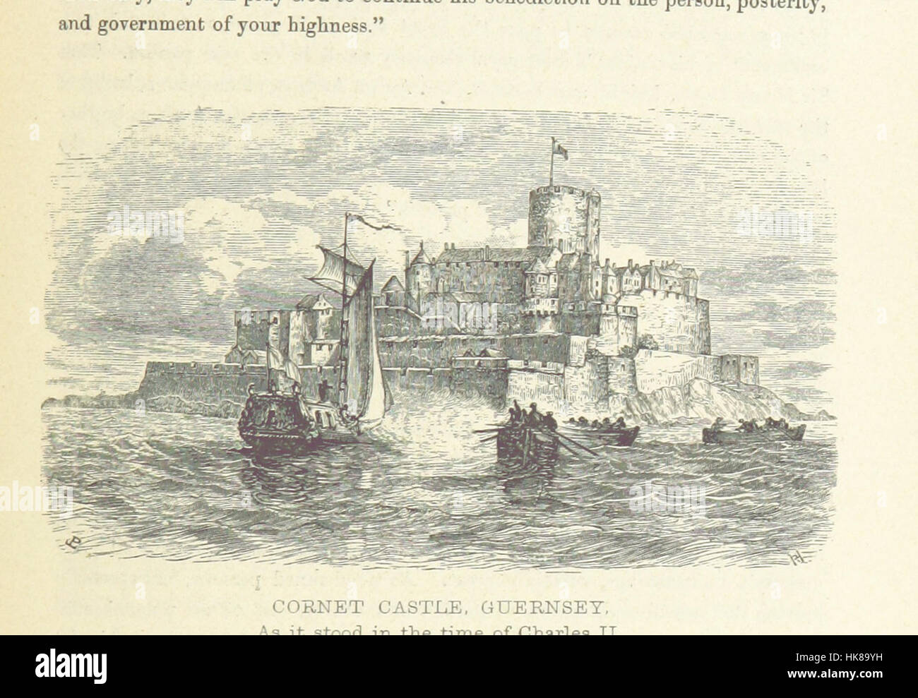 The image from page 427 of 'The Channel Islands' depicts detailed ...