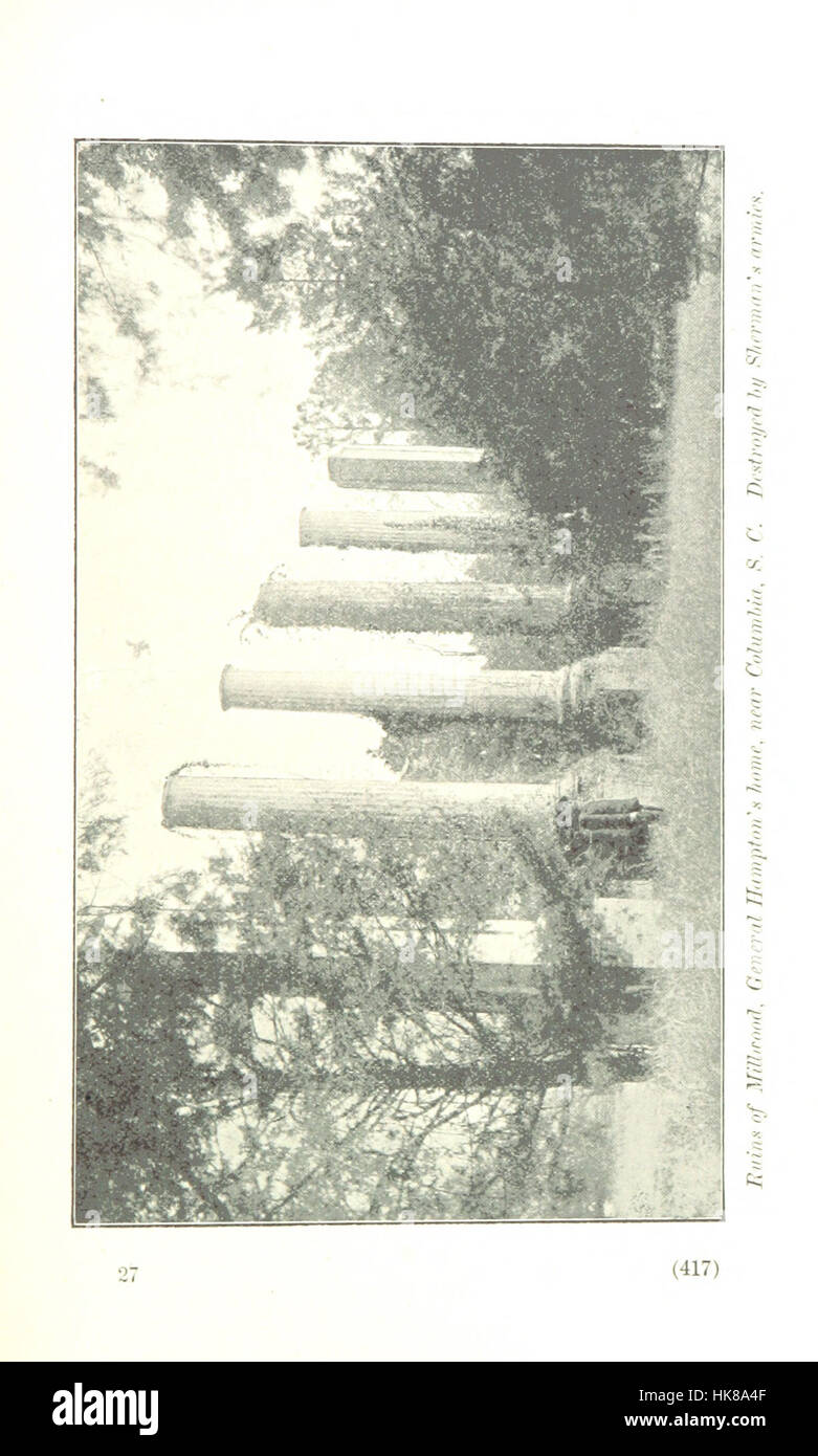 Image taken from page 429 of 'Hampton and his Cavalry in '64'. The ...
