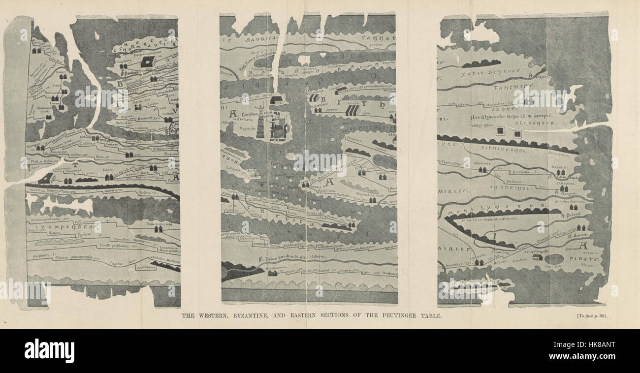 An image from 'The Dawn of Modern Geography,' illustrating the history ...