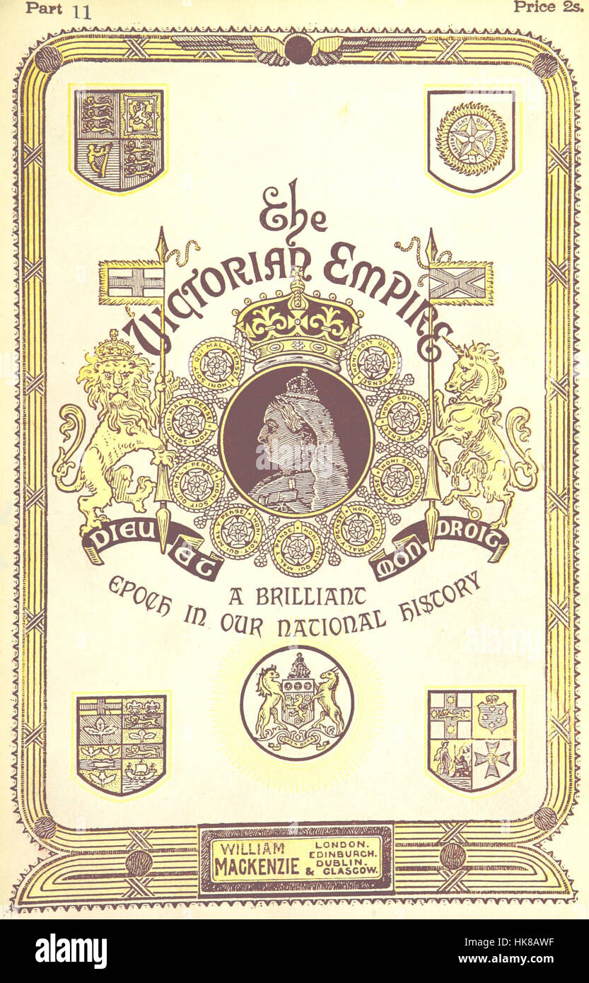 The image shows a page from 'The Victorian Empire,' a work highlighting ...