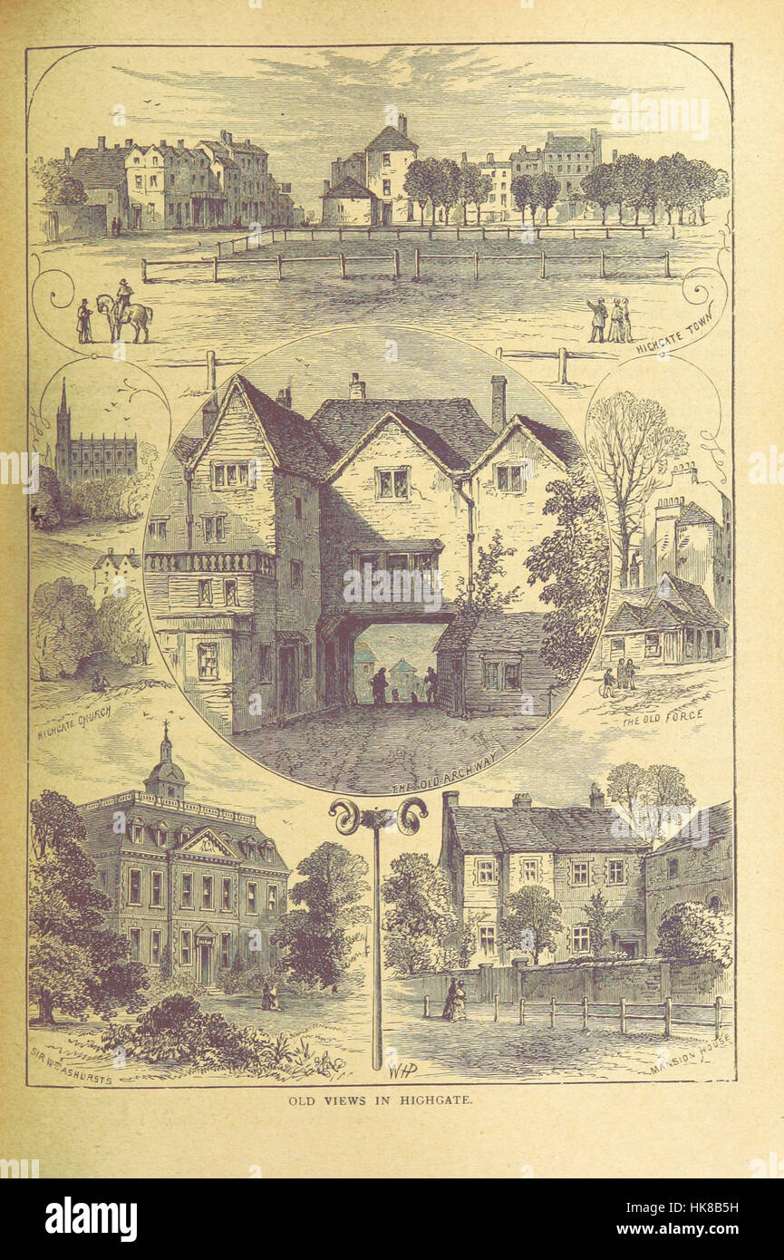 Image from 'Old & New London,' showcasing the contrast between ...