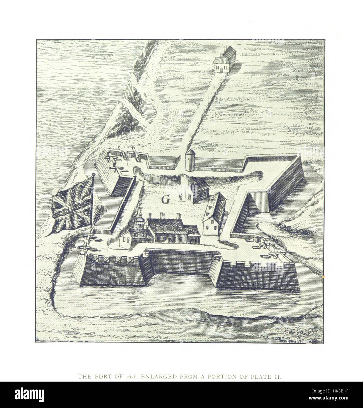 Image from 'The History of Landguard Fort' documenting the historical ...