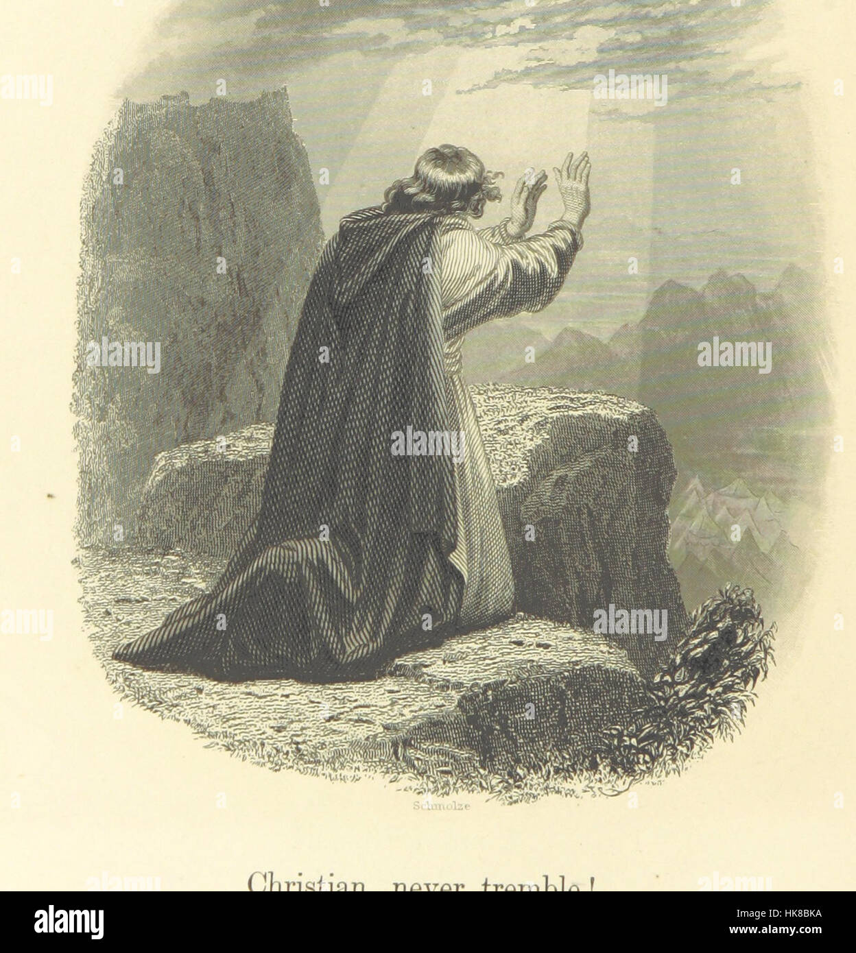 An illustration from 'Songs of Praise and Poems of Devotion', featuring ...