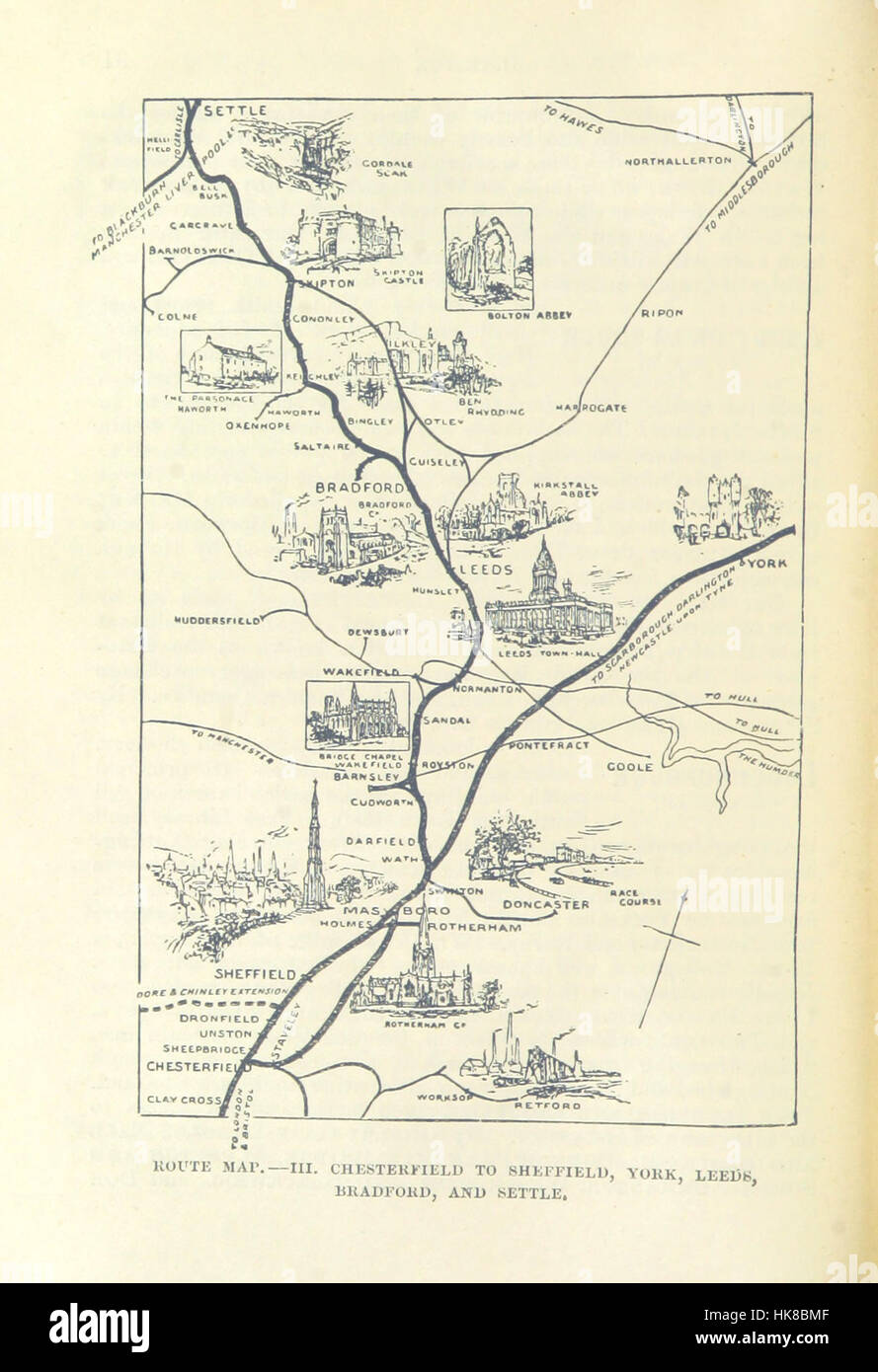 Midland railway map hi-res stock photography and images - Alamy