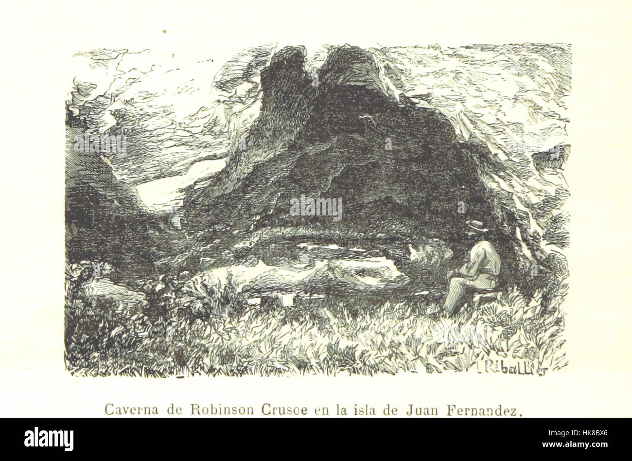 Illustration from 'Chile ilustrado', a detailed descriptive guide to ...