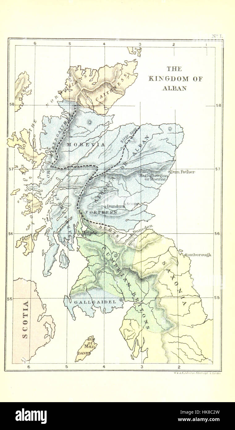 An image from 'Scottish Kings,' presenting a revised chronology of ...