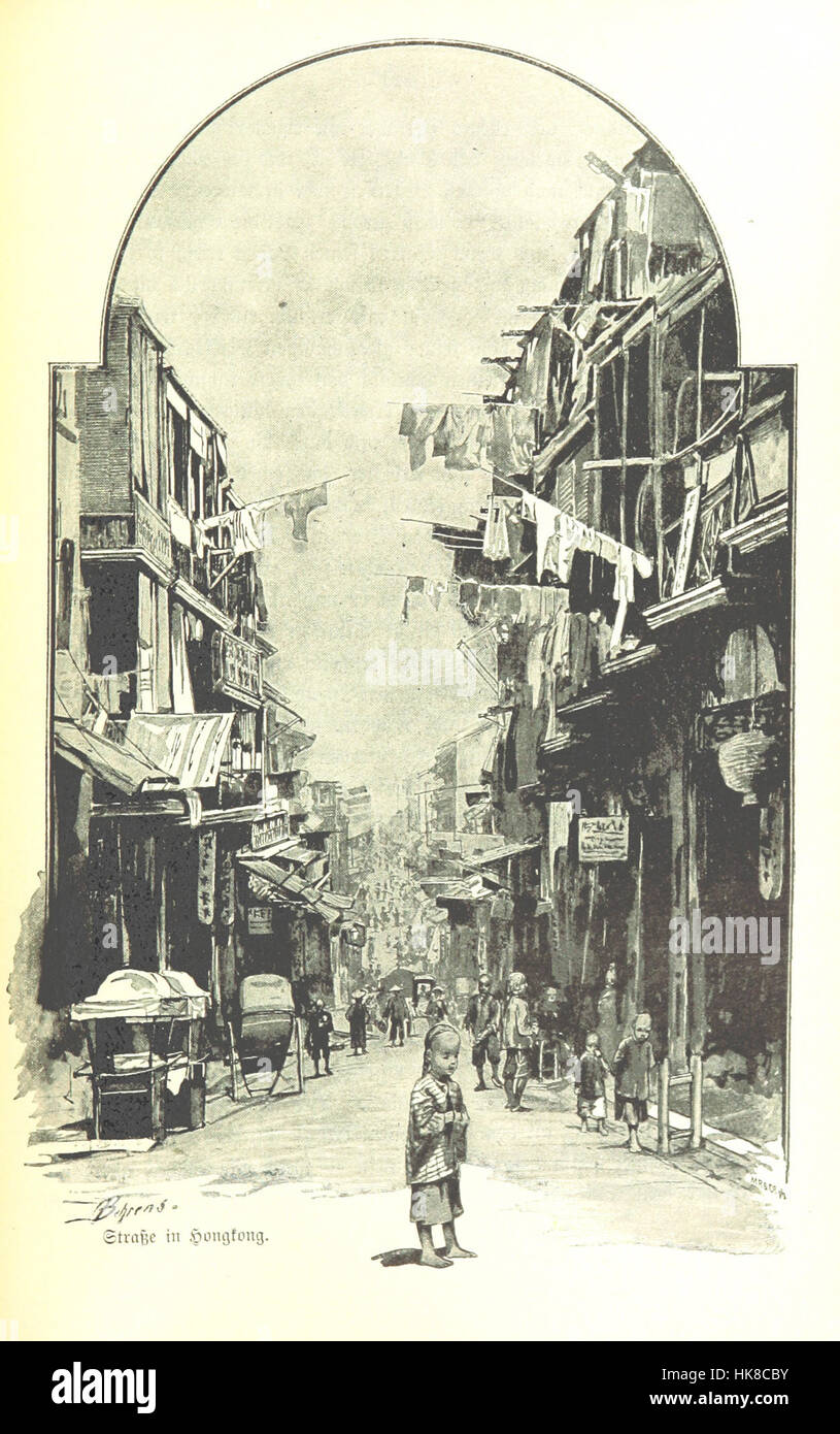 Image from 'Um die Erde in Wort und Bild,' a work combining textual ...