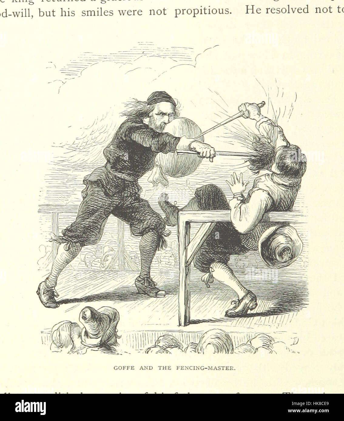 An illustration from 'Our Country', showing a key moment in the history ...