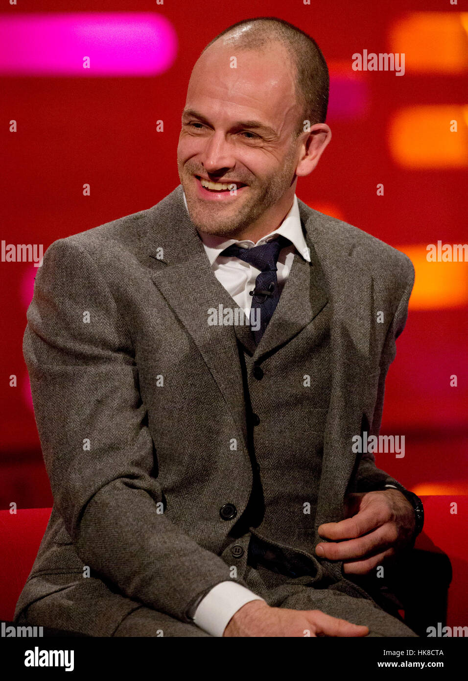 Jonny Lee Miller during filming of the Graham Norton Show at The London ...