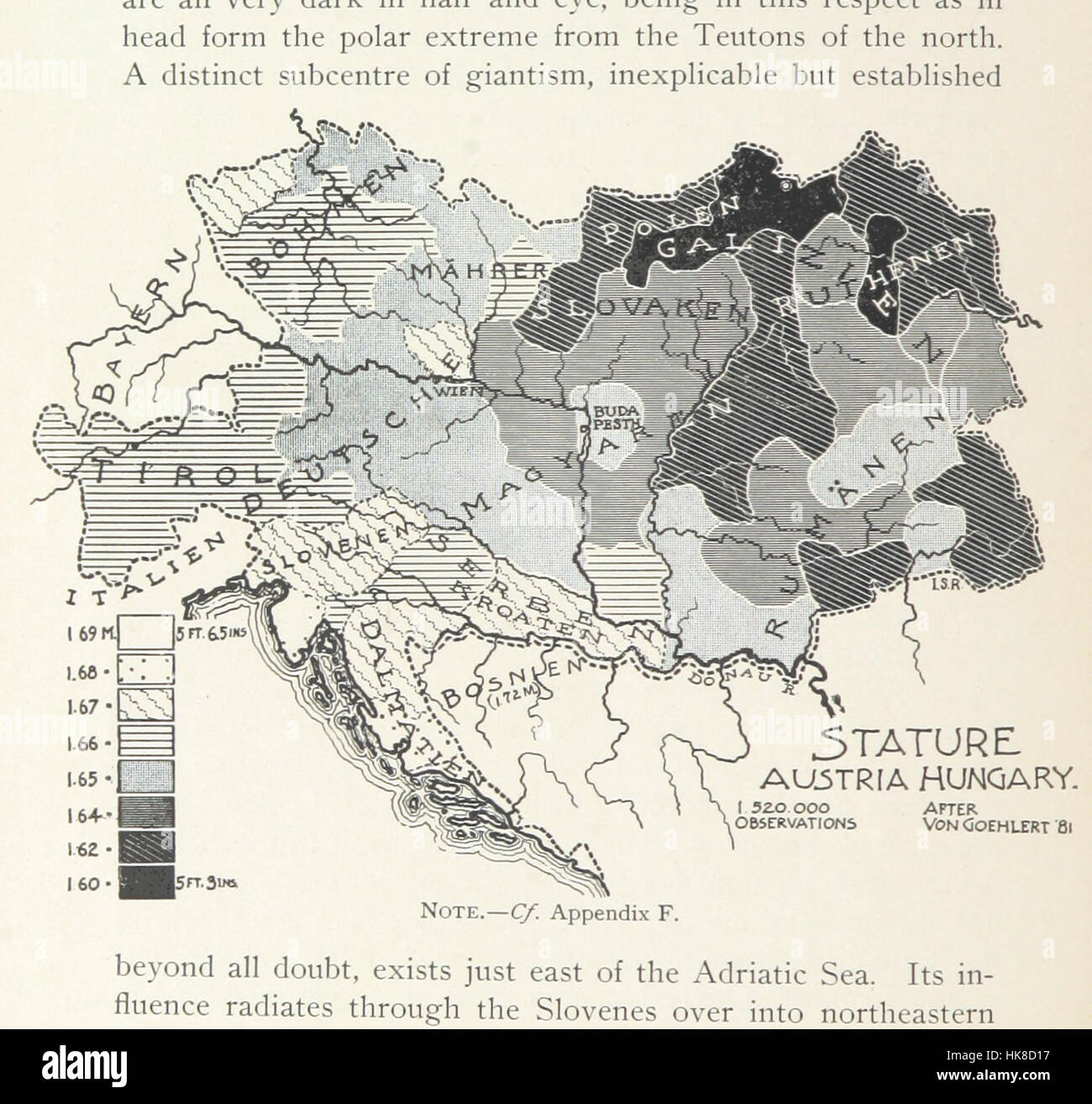 Image taken from page 450 of 'The Races of Europe', showing an ...