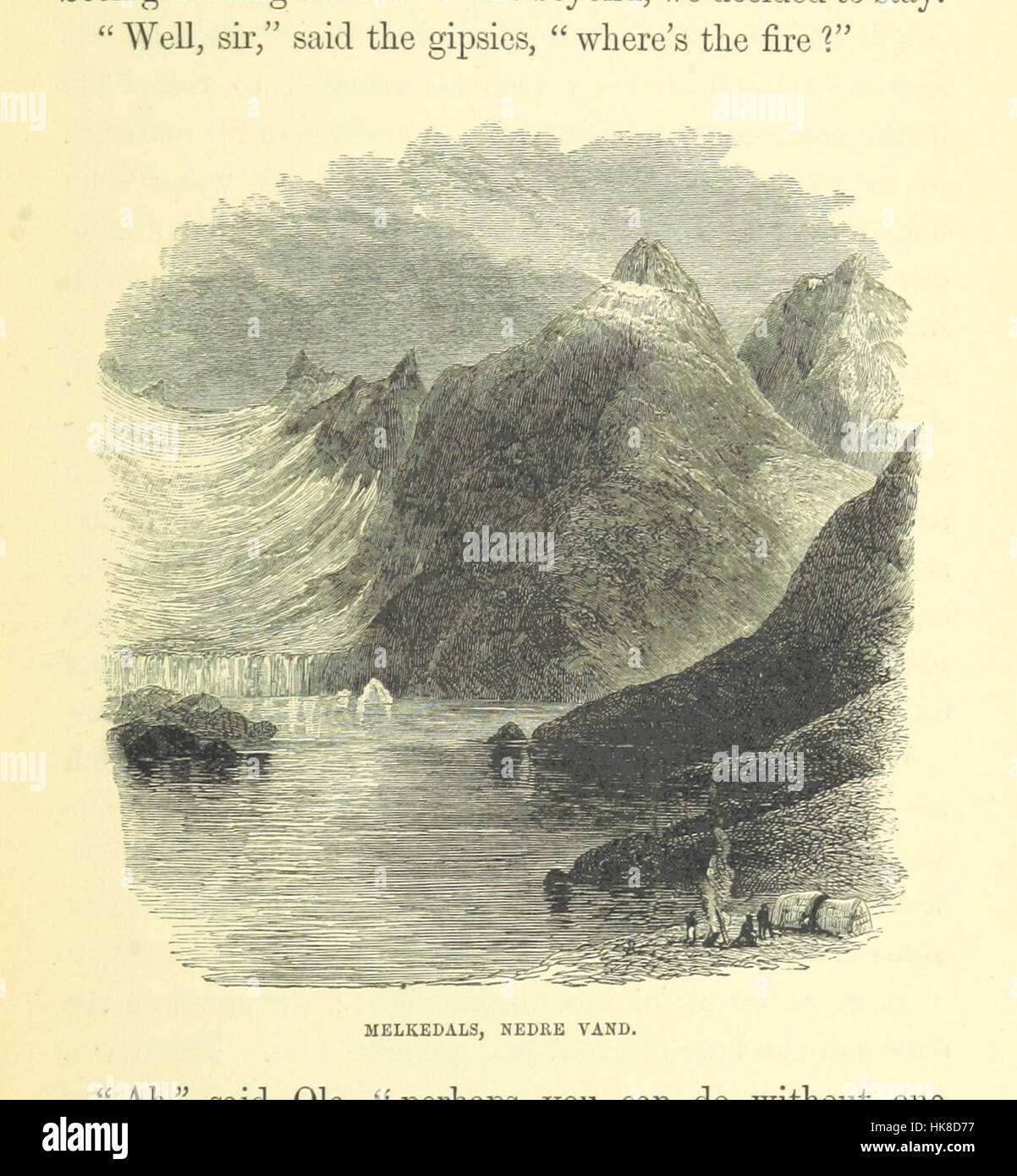 Image from 'Tent Life with English Gipsies in Norway,' documenting the ...