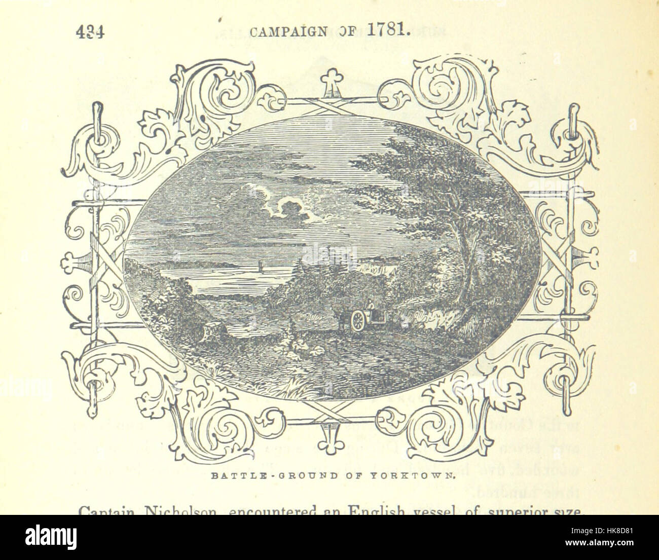 A page from 'An Illustrated History of the New World,' presenting a ...