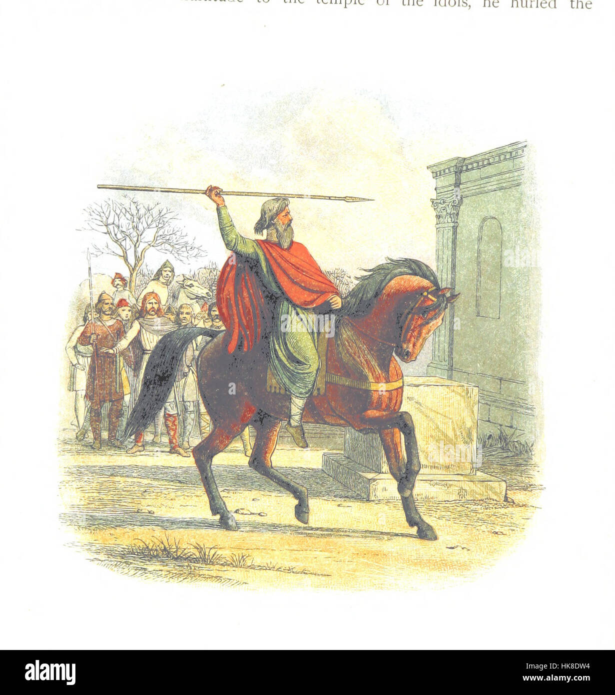 Image from 'A Chronicle of England B.C. 55-A.D. 1485,' a chronicle of ...