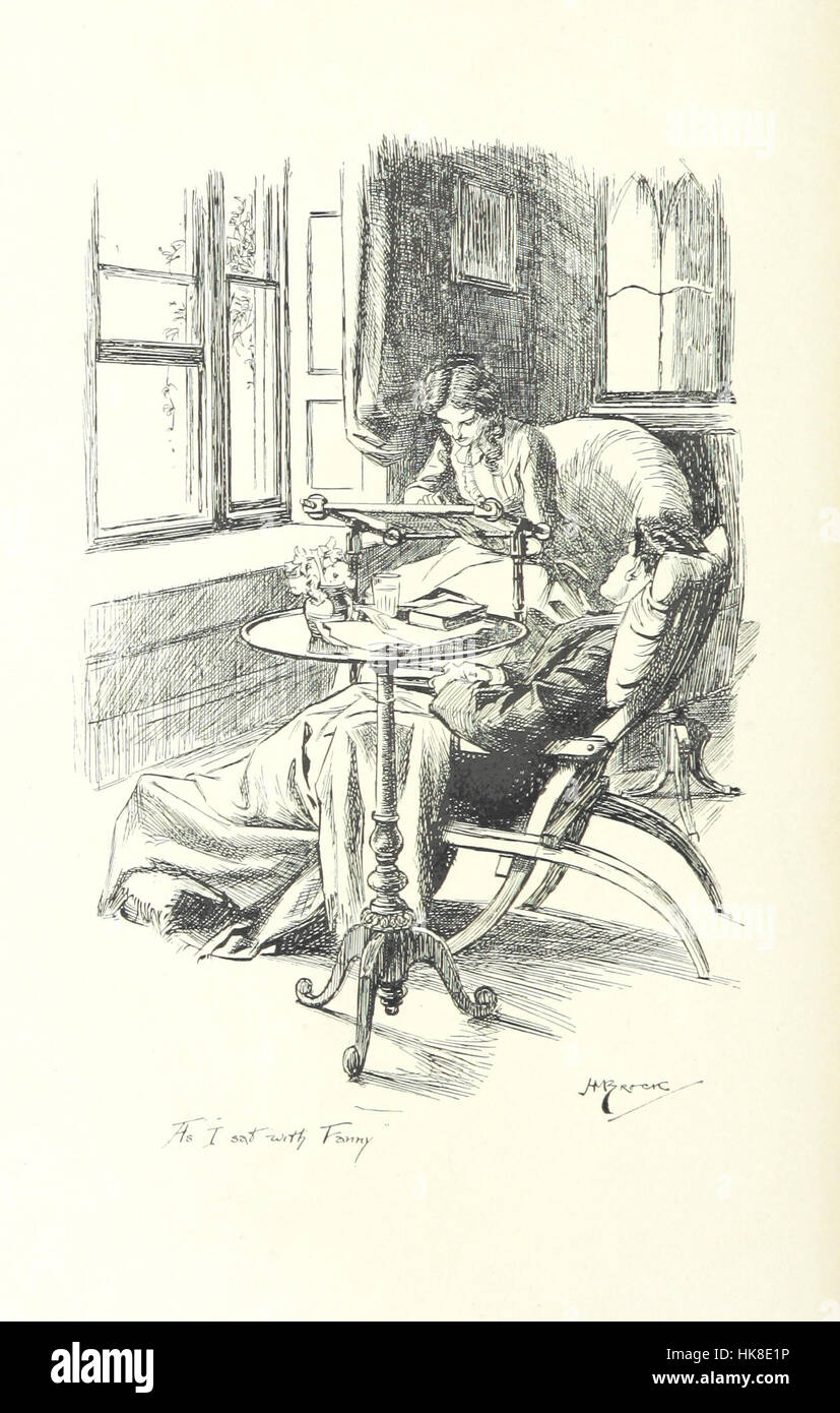 Illustration from 'The Works of G. J. Whyte-Melville', showcasing works ...
