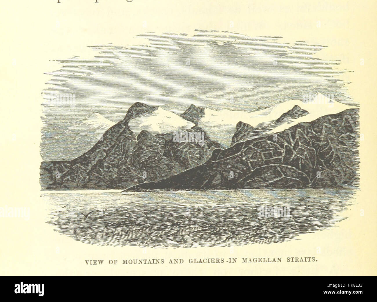 The image, from page 46 of 'Two Years in Peru,' depicts the exploration ...