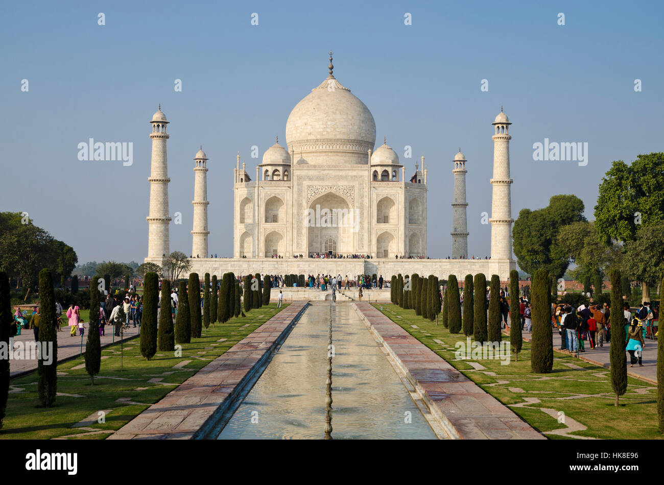 The Taj Mahal, the most beautiful building of the world, attracts ...
