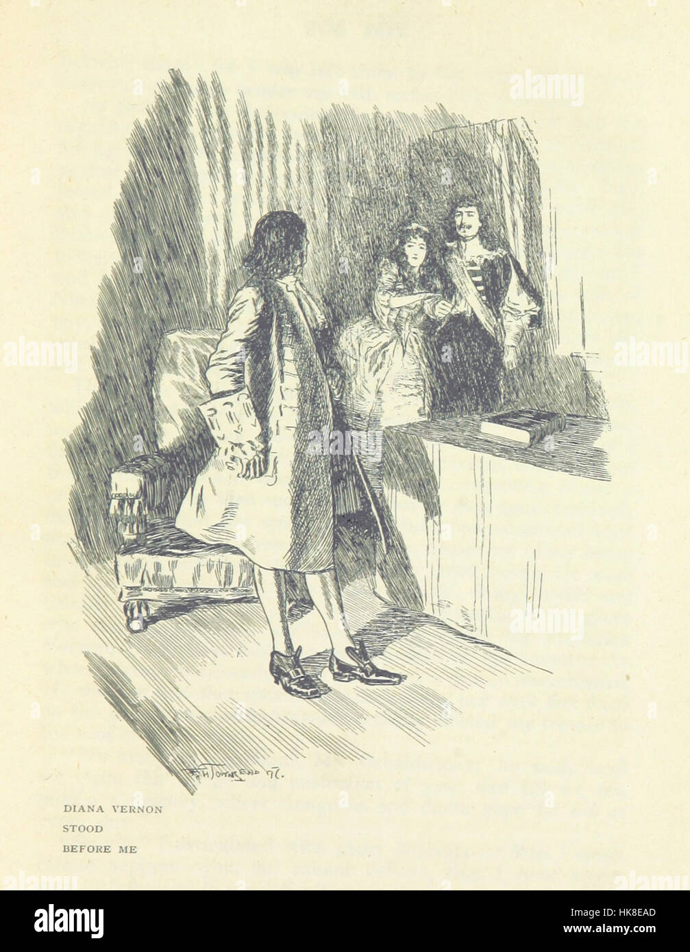 Image from page 463 of 'Rob Roy', featuring sixteen illustrations by F ...
