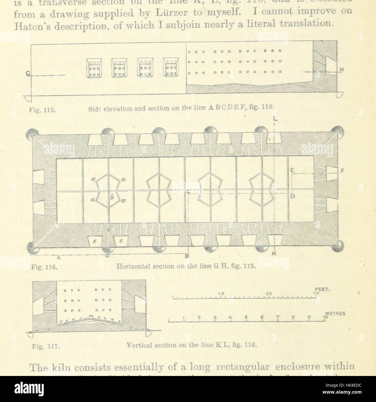An image from 'Metallurgy', illustrating the process of extracting ...