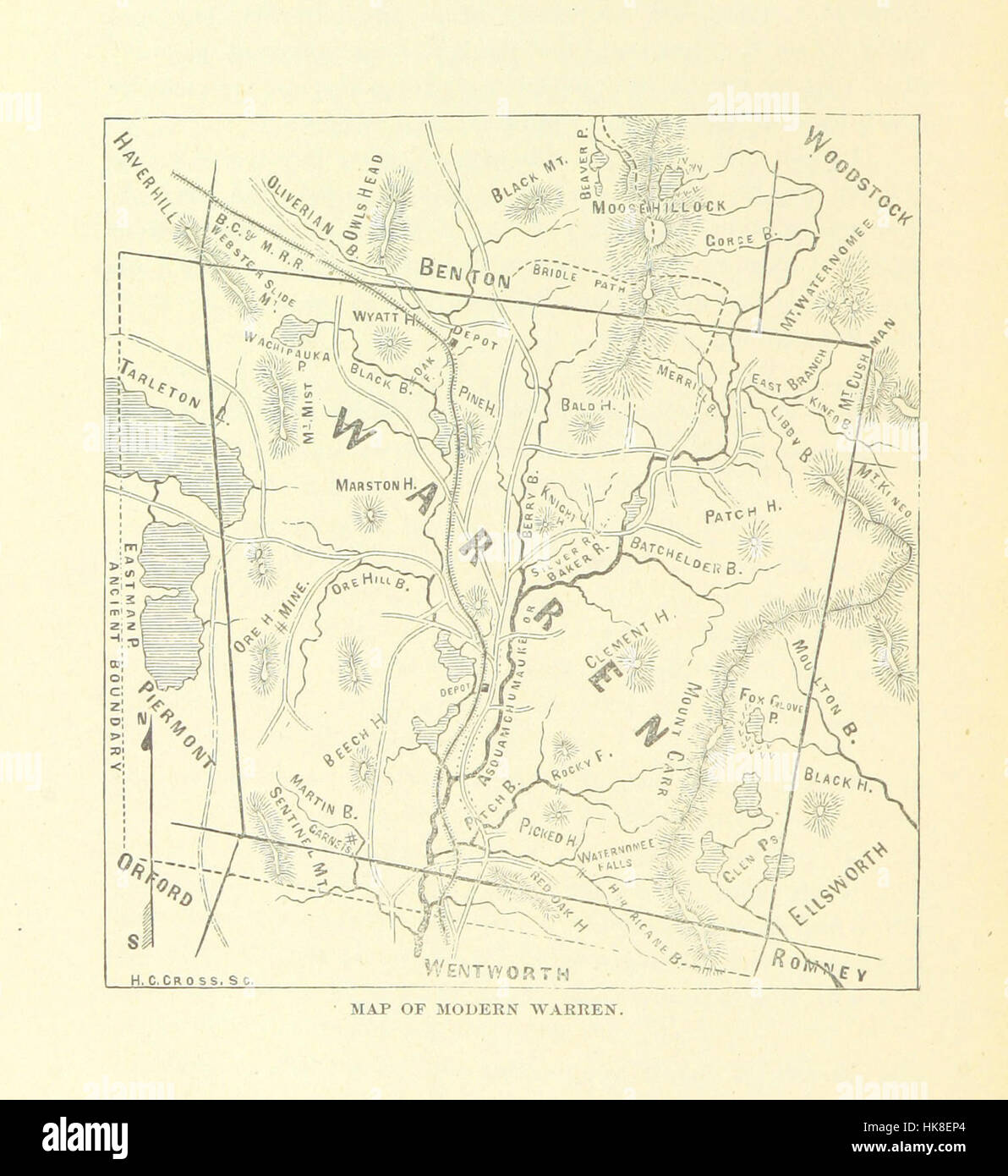 Image taken from page 468 of 'The History of Warren'. The photograph ...