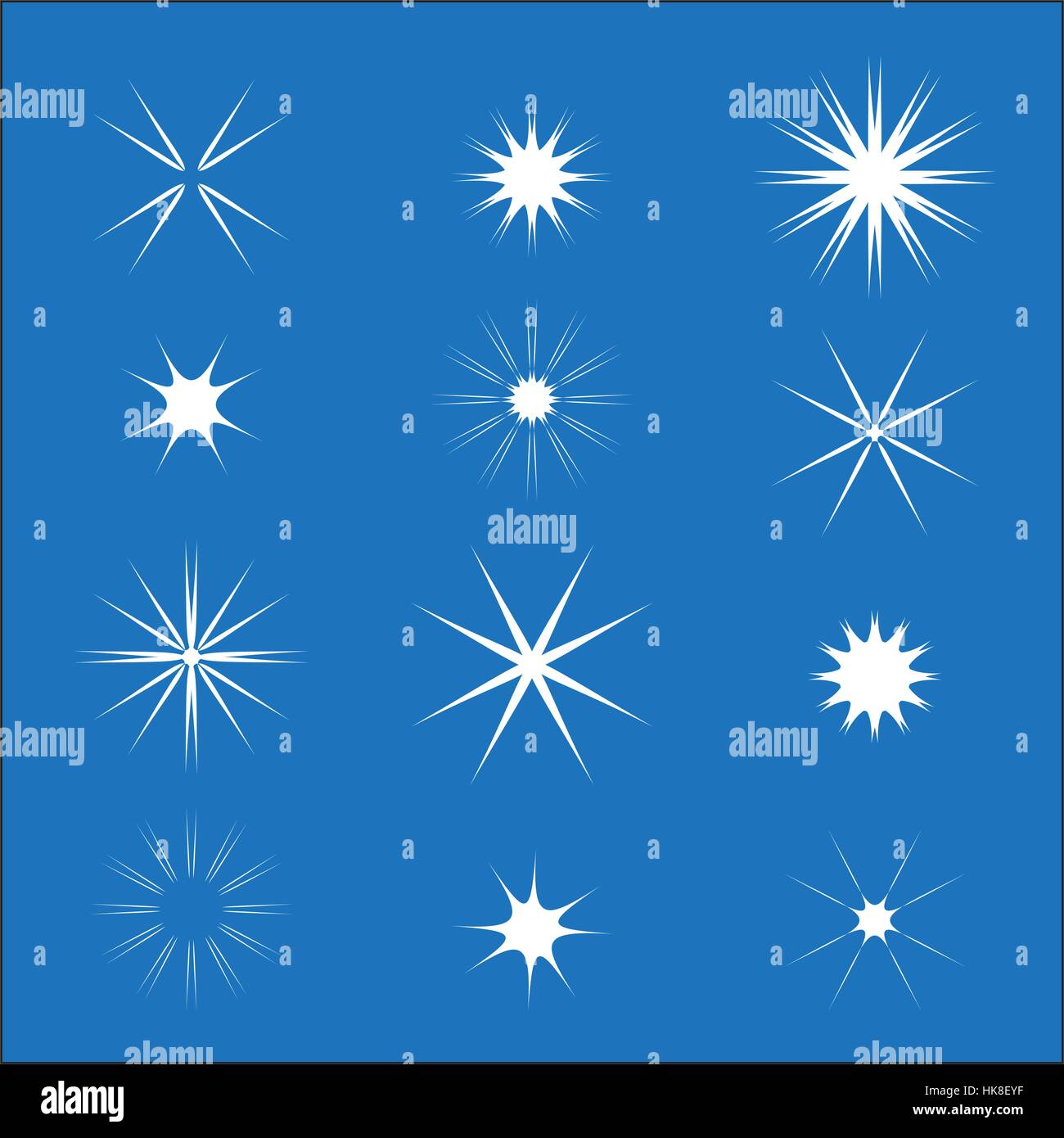 Set of STARS Stock Vector Image & Art - Alamy