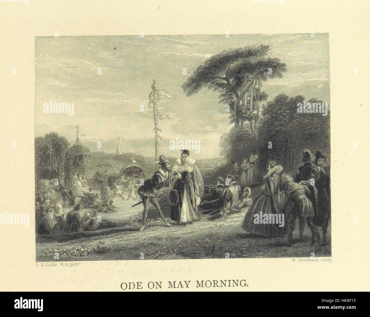 Image from 'Gems of English Poetry,' featuring notable English poems ...