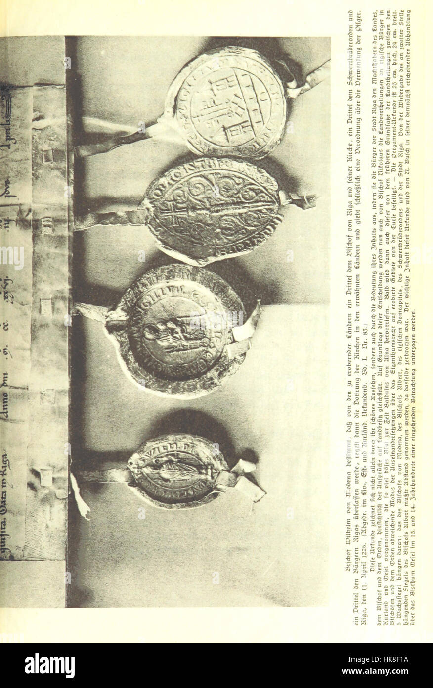 An image from page 47 of 'Geschichte der Stadt Riga,' illustrating the ...