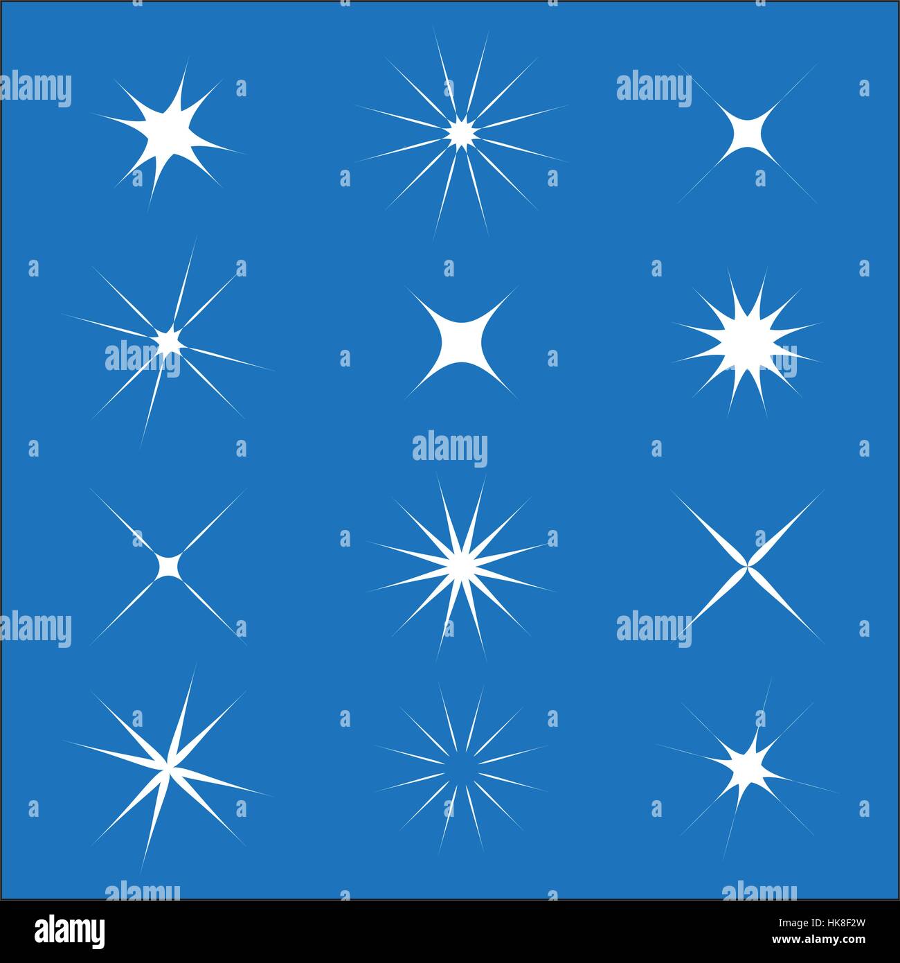 Set of STARS Stock Vector Image & Art - Alamy