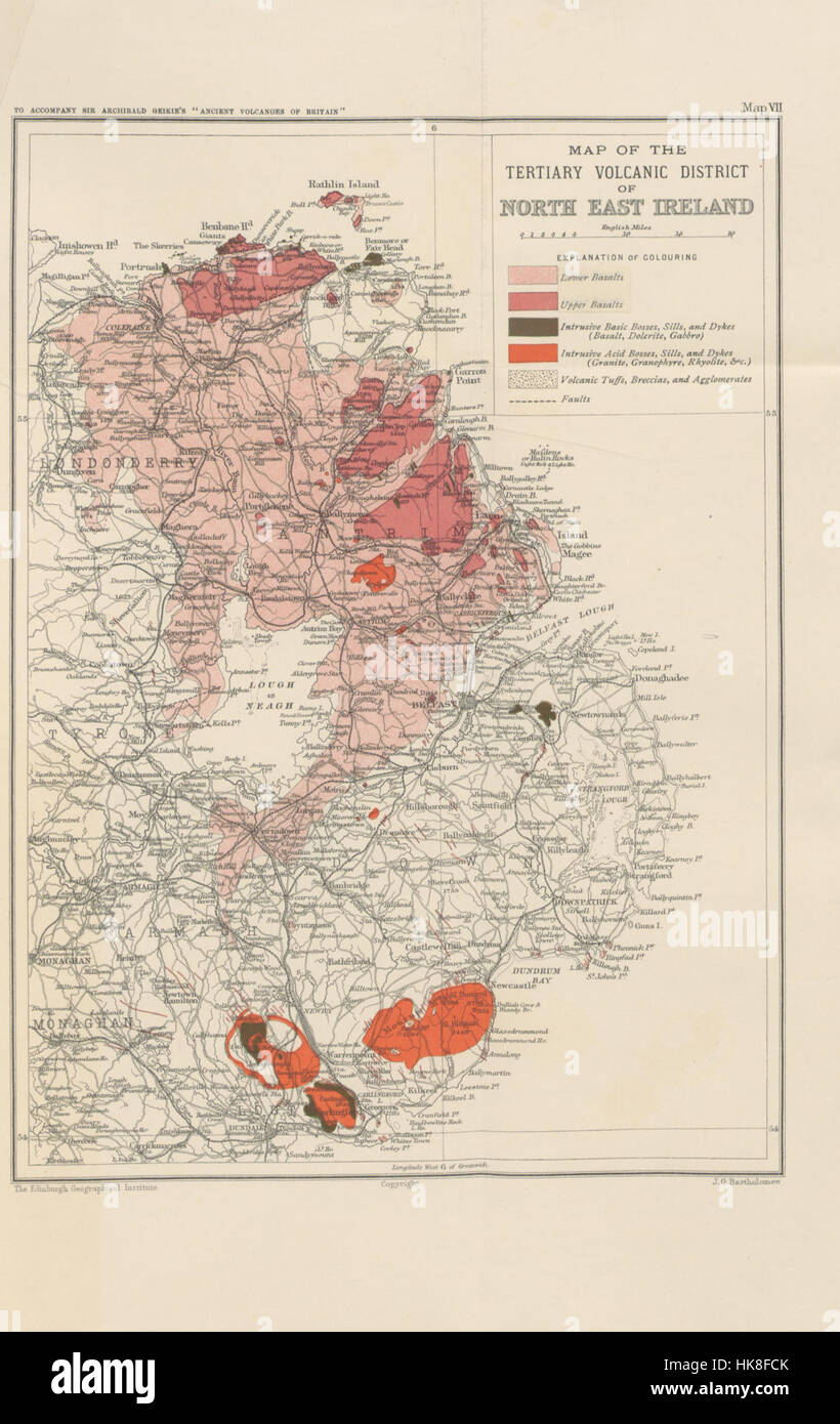An image from 'The Ancient Volcanoes of Great Britain', showcasing the ...