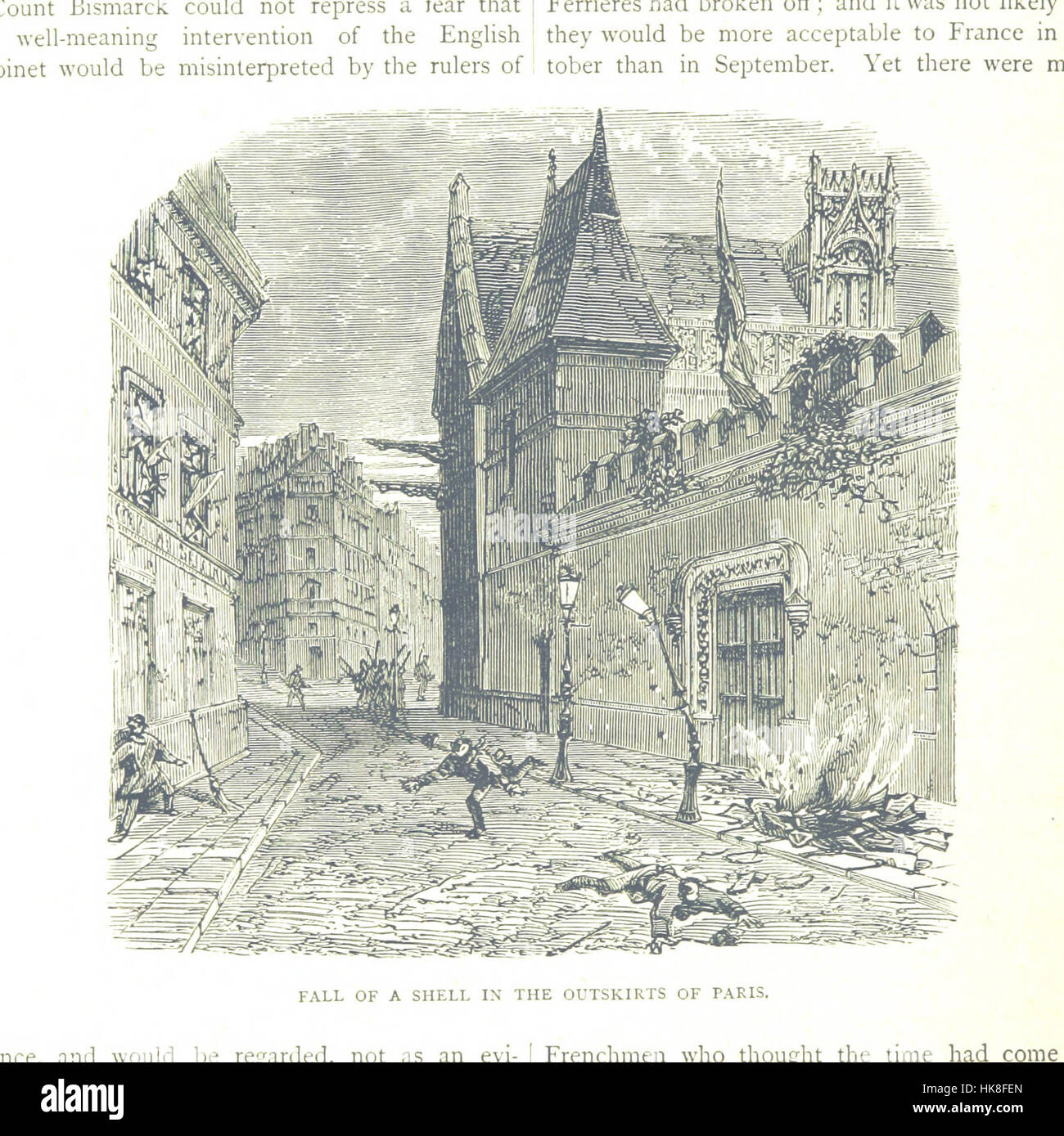 Map of paris 1870 hi-res stock photography and images - Alamy