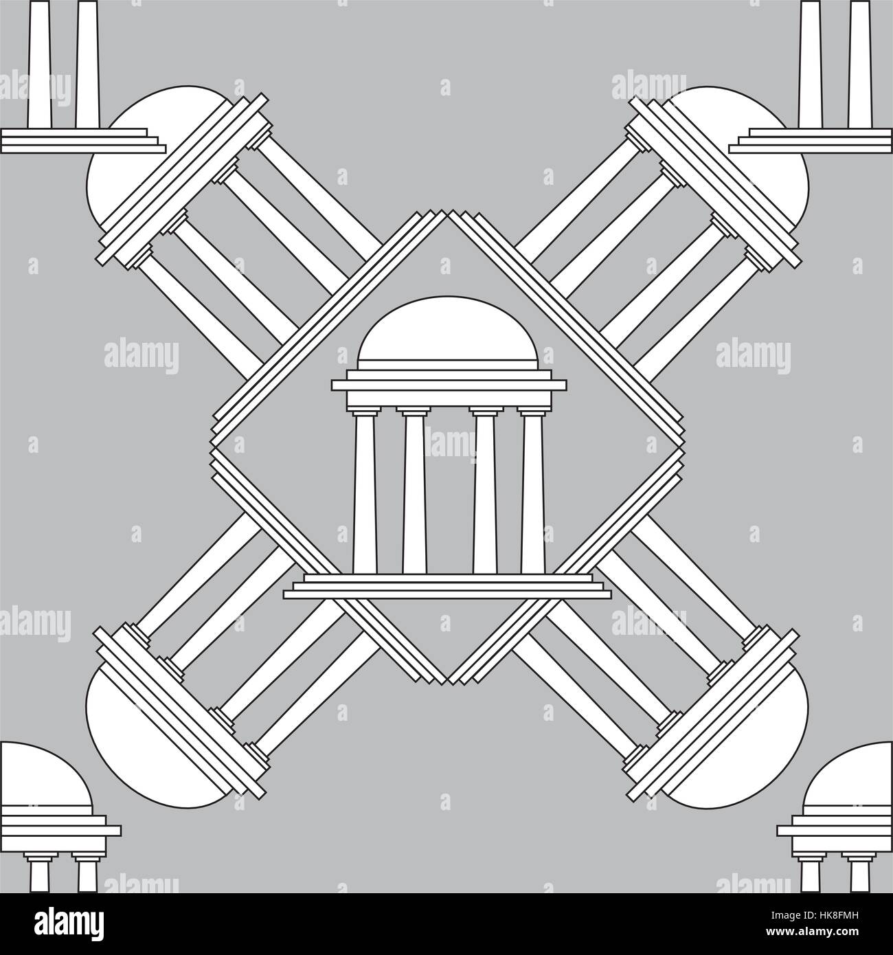 vector rotunda illustration Stock Vector Image & Art - Alamy