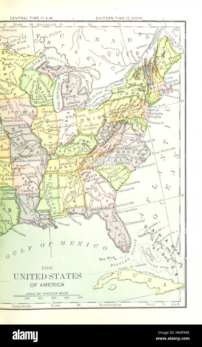 Photograph from 'A History of the United States of America,' showing ...