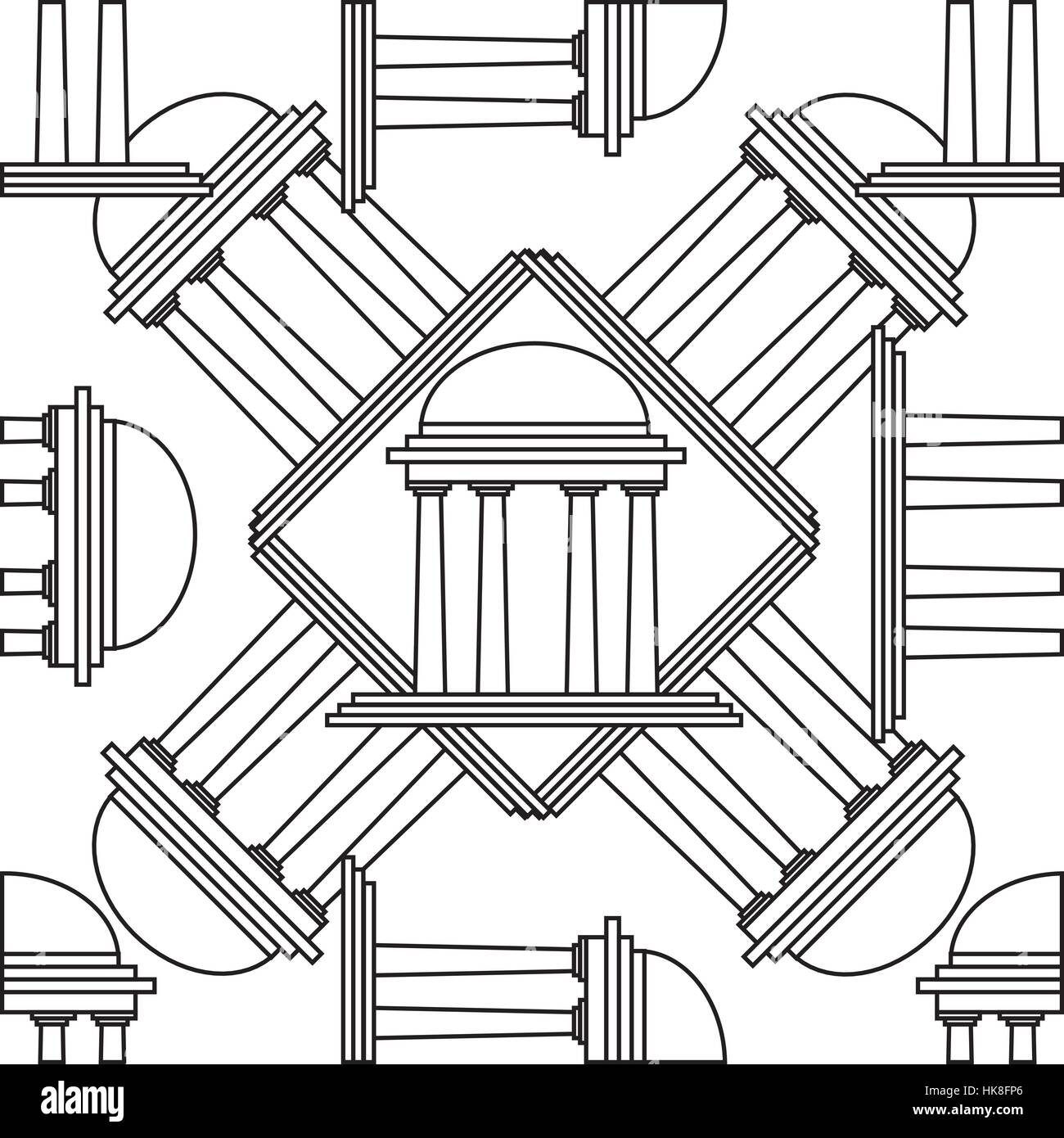 vector rotunda illustration Stock Vector Image & Art - Alamy