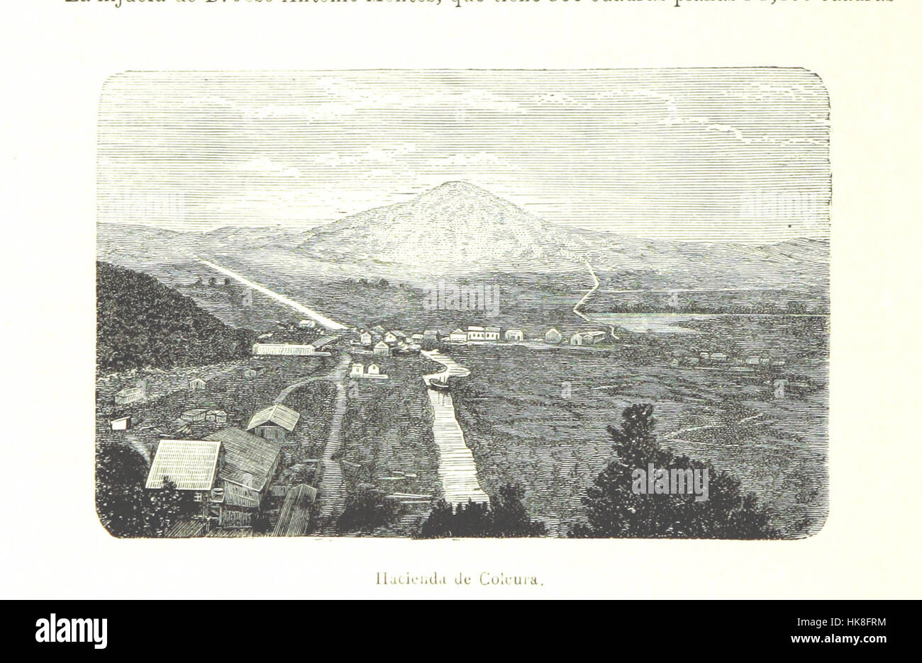 An illustration from 'Chile Ilustrado,' a descriptive guidebook of ...