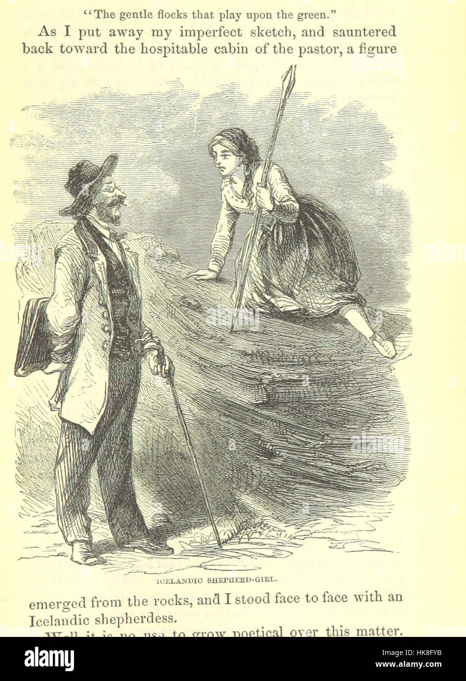 The image from page 477 of 'The Land of Thor' illustrates scenes ...