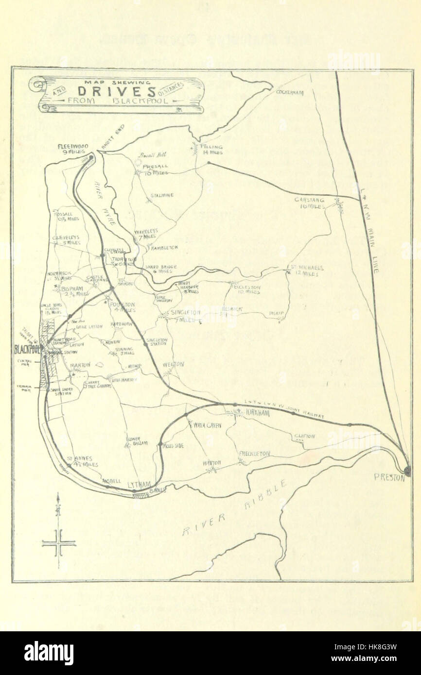 Image taken from page 48 of 'Blackpool', showing a detailed ...