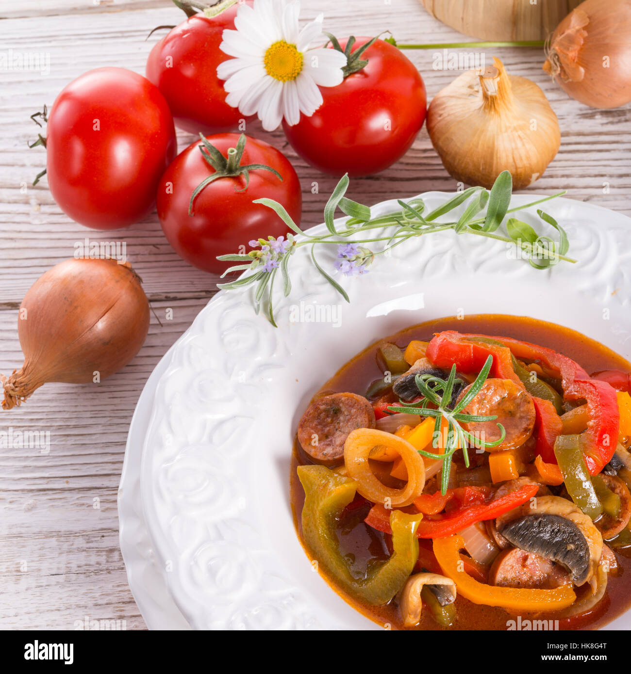 green, kitchen, cuisine, vegetable, paprika, peppers, red, yellow ...