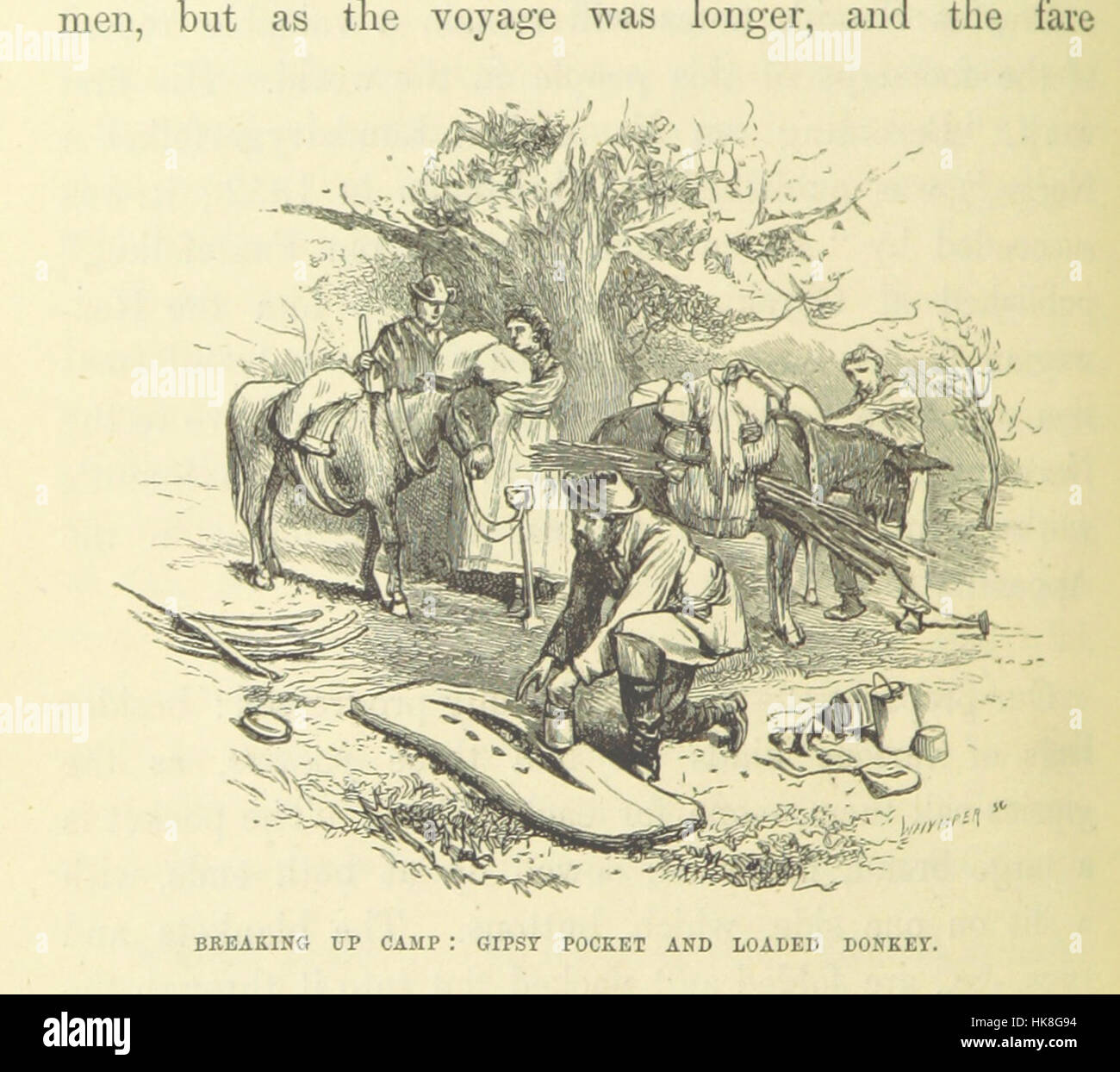 Image from 'Tent Life with English Gipsies in Norway,' documenting the ...