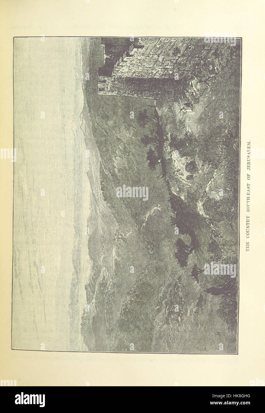 An illustration from 'The Holy Land and the Bible', depicting scenes ...