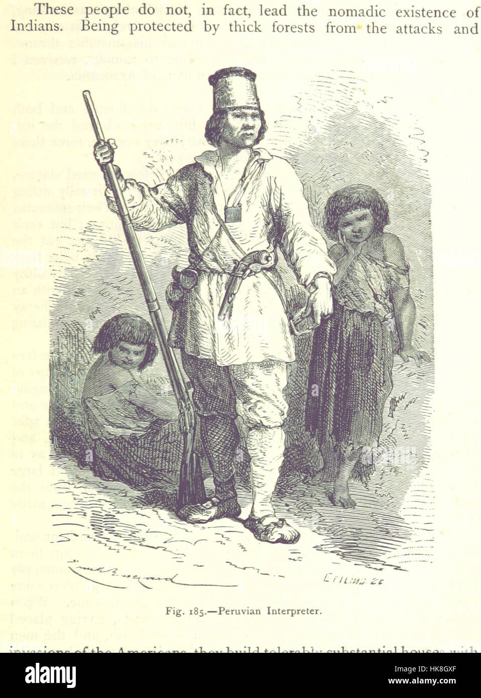 An image from 'The Human Race', illustrated with wood engravings and ...