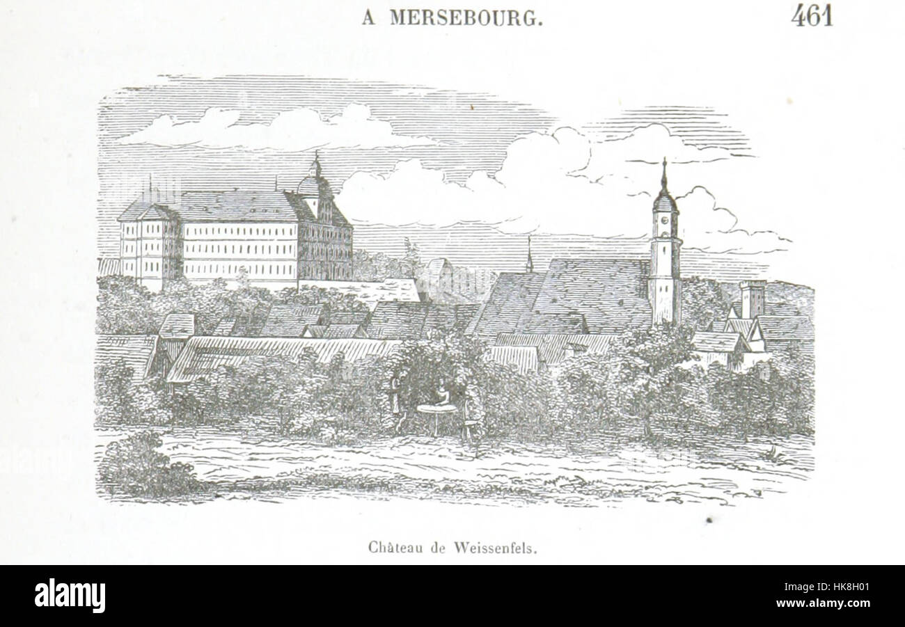 An image from 'Les Villes de Thuringe', a study of the towns in the ...