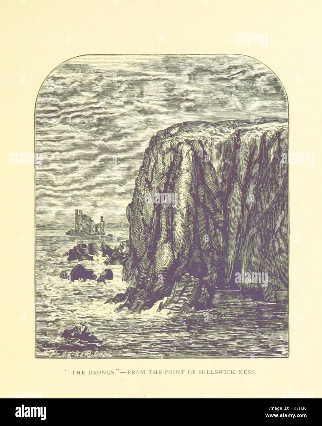 The image from 'Art Rambles in Shetland' highlights an artistic ...