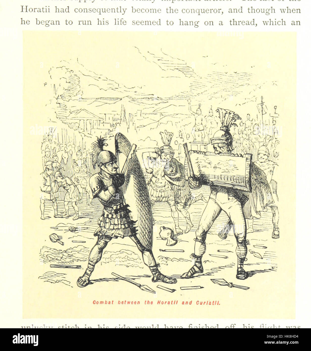 Image from 'The Comic History of Rome,' illustrated by John Leech ...