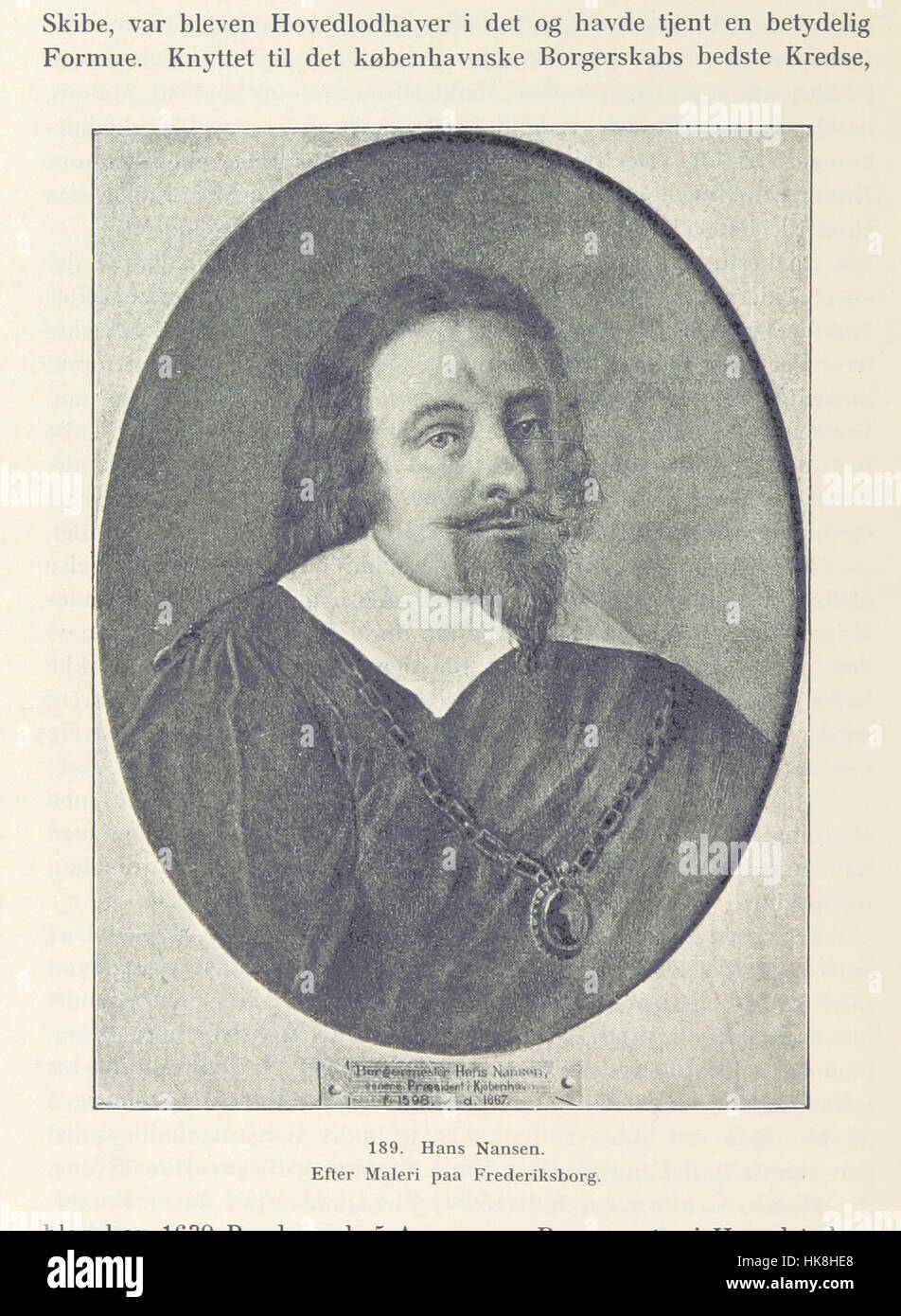 Image taken from page 490 of 'Danmarks Riges Historie', illustrating ...