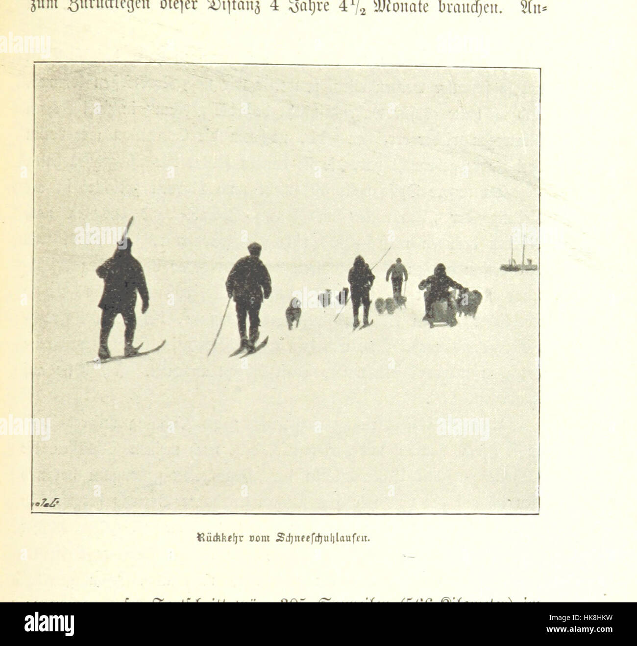 The image is from 'In Nacht und Eis', documenting the Norwegian polar ...